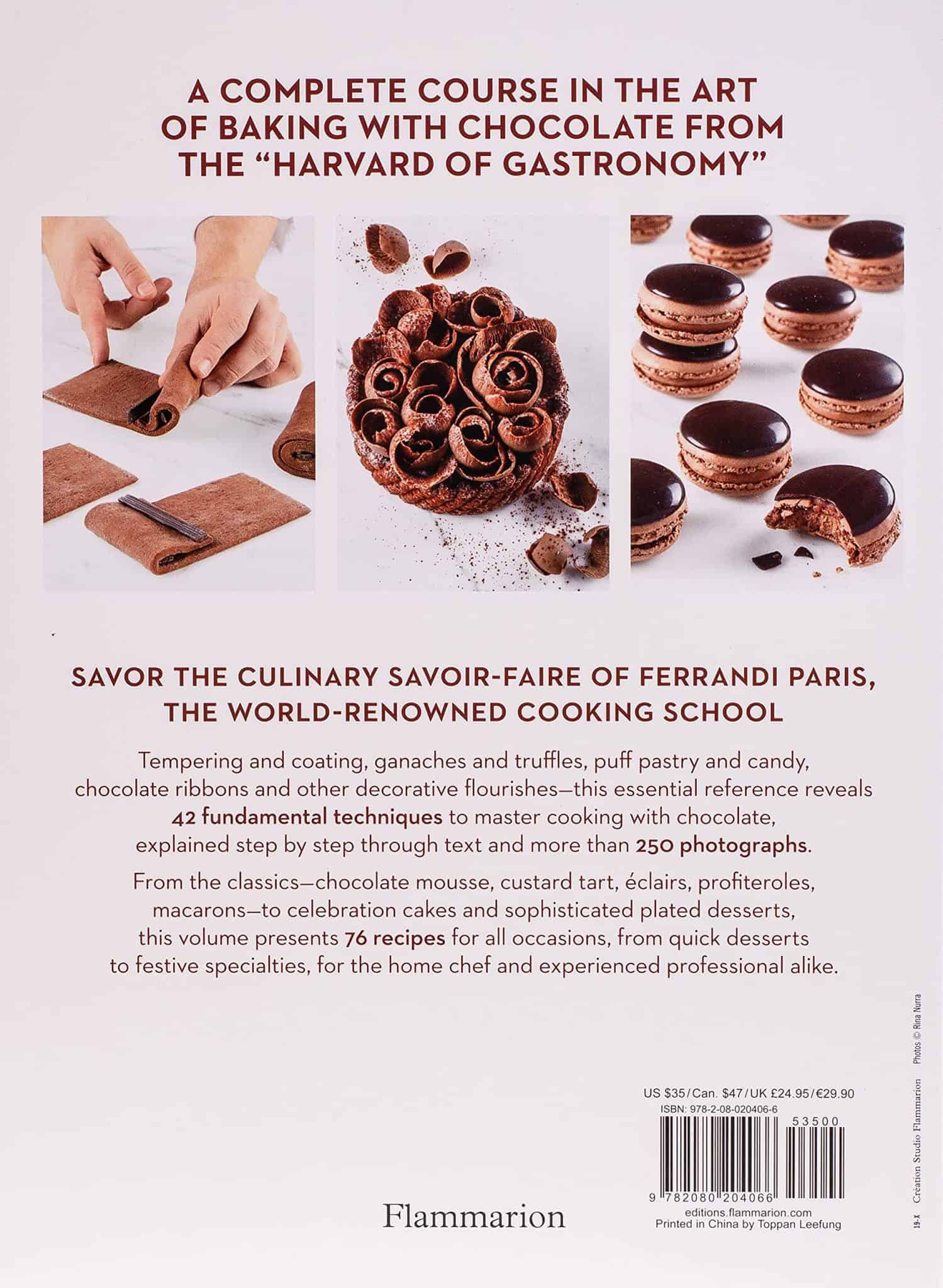 Chocolate: Recipes and Techniques from the Ferrandi School of Culinary ...
