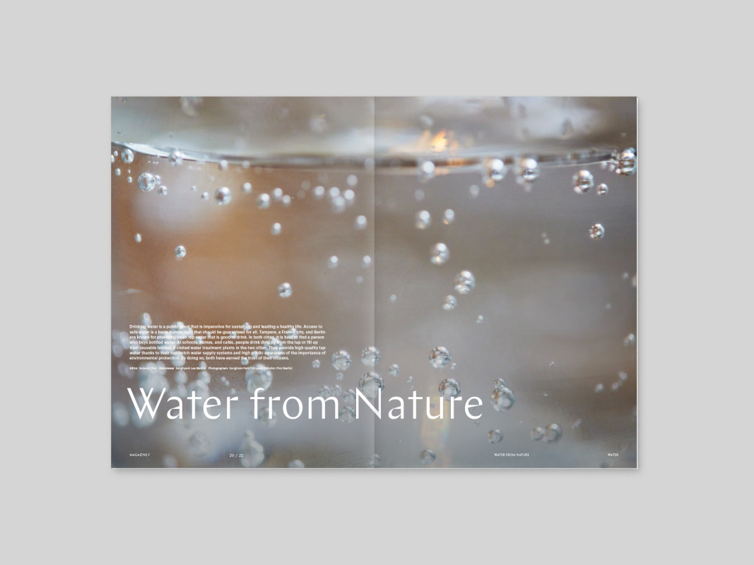 Magazine F ISSUE NO.30 WATER - Sạp Báo Nhỏ
